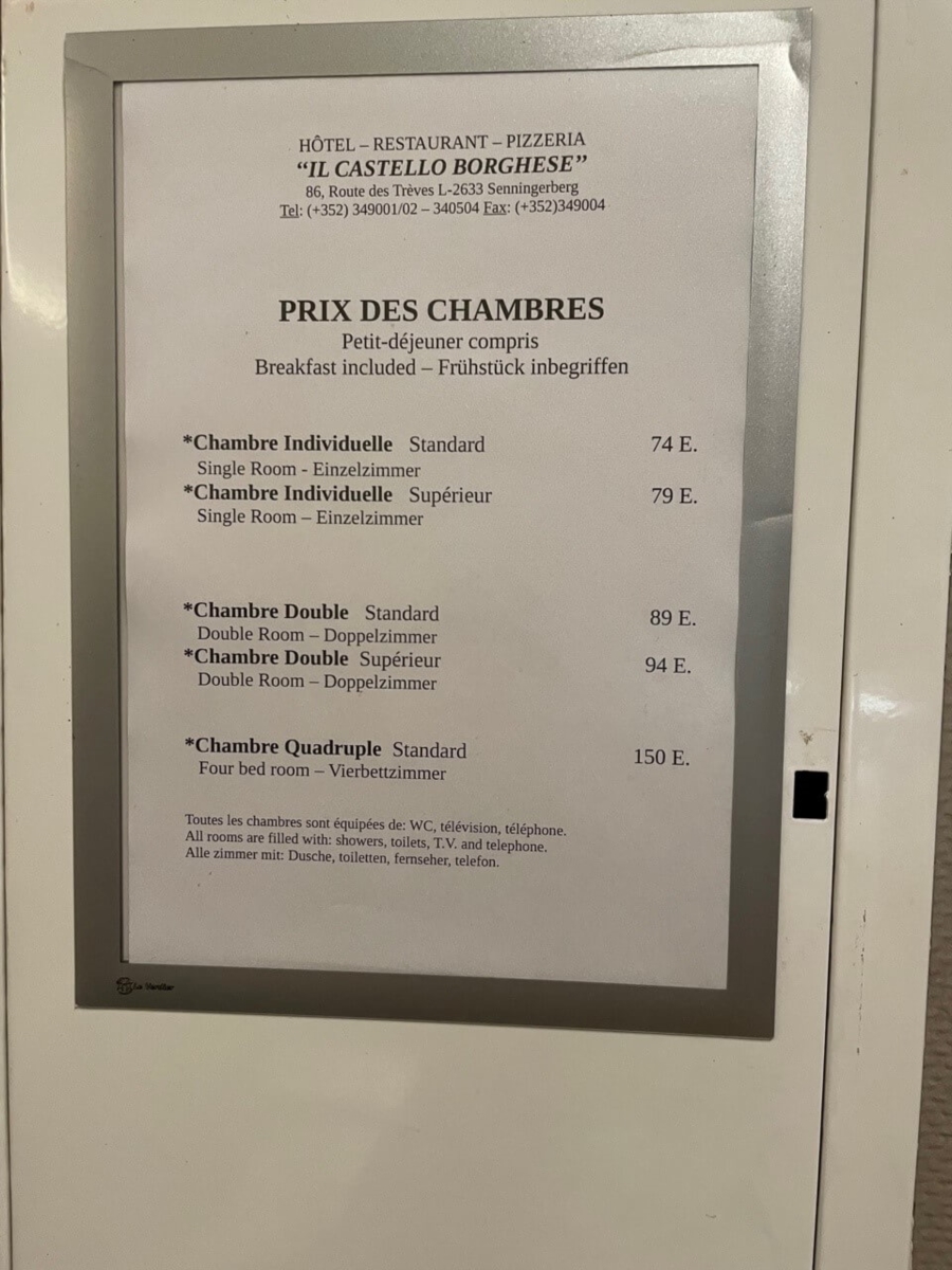 Mapstr - Lodging Il Castello Borghese Senningerberg - Italien ...